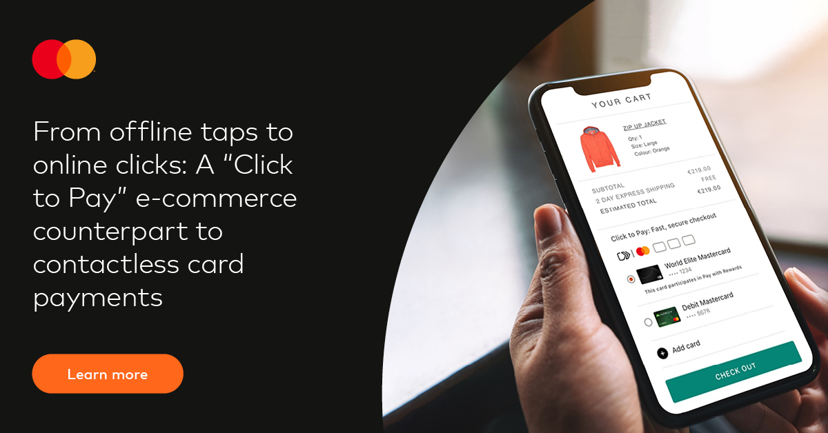 A “Click to Pay” e-commerce counterpart | Mastercard Data & Services